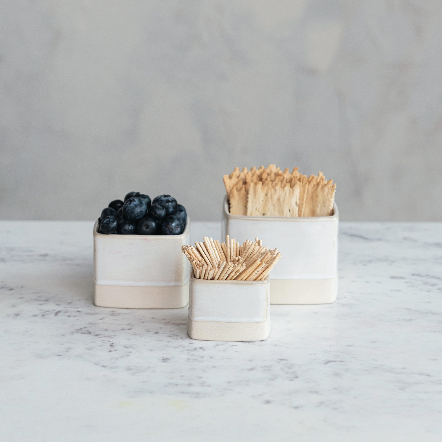 Stoneware Nesting Containers – Dragonfly Home + Gift